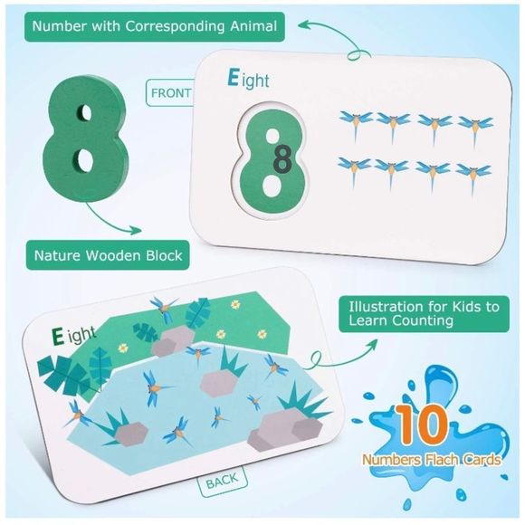 Toys | Alphabetnumber Flash Cards | Poshmark